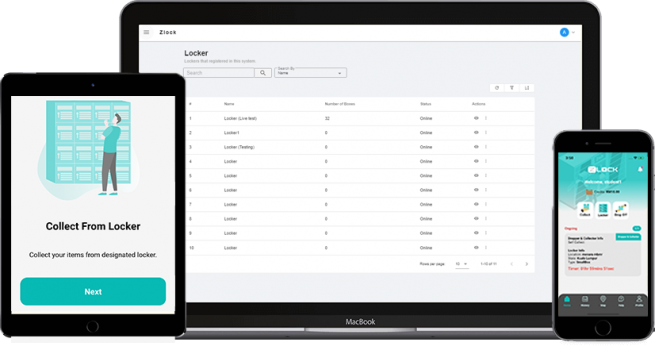 Zlock – Your favourite parcel locker