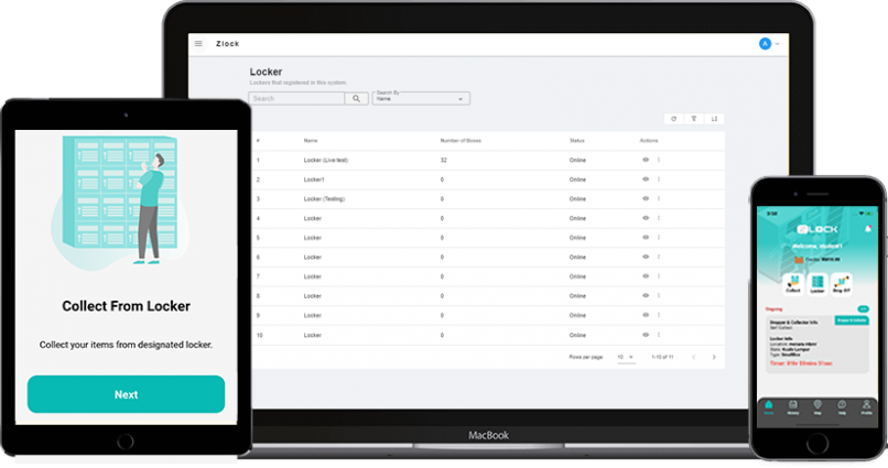 Zlock – Your favourite parcel locker